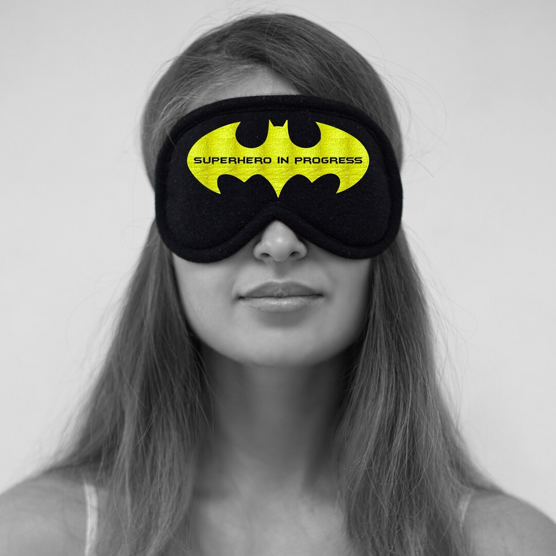 Superhero Sleep Mask. Superhero in Progress Sleeping Mask. Sleep Mask ...