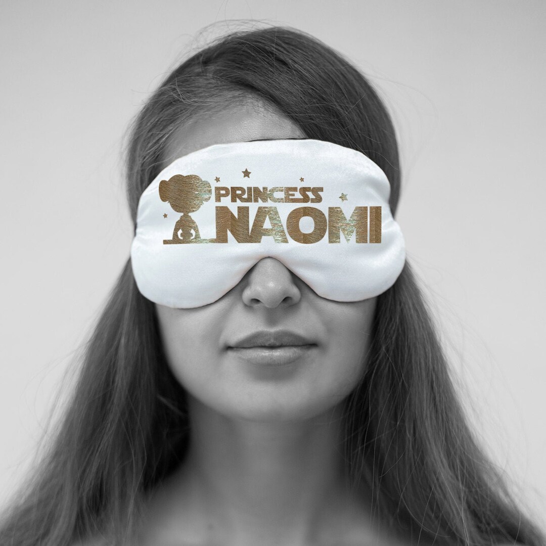 Star Wars Princess Sleep Mask. Star Wars Sleeping Mask for Women. Star ...