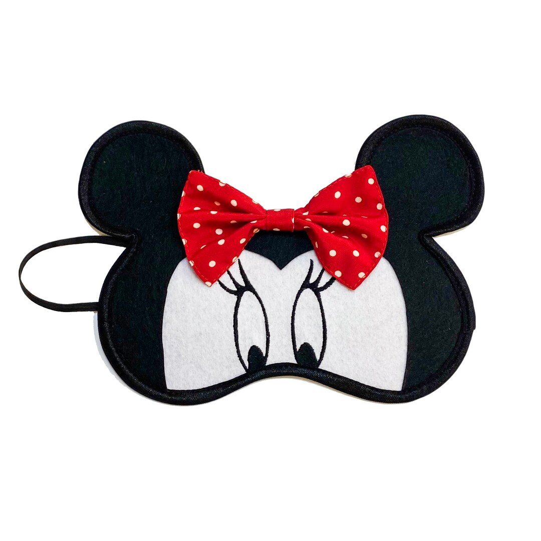 Minnie Mouse Sleep Mask. Fluffy Sleeping Mask. Sleep Mask for Women ...