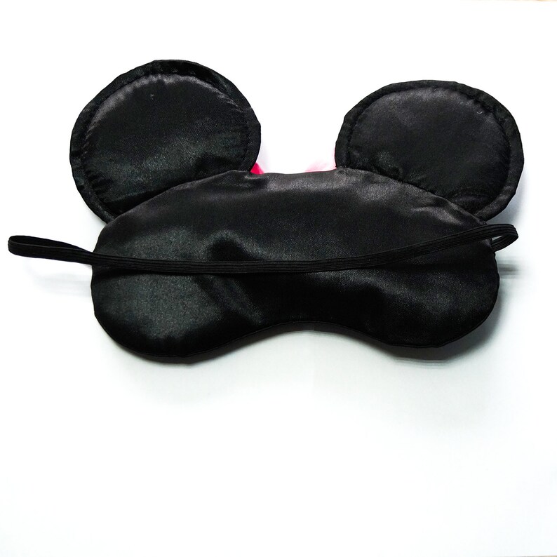Minnie Mouse Sleep Mask. Beads Eye Mask. 100% Silk Sleeping | Etsy