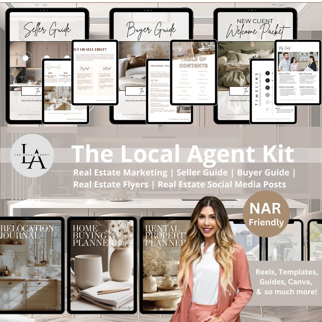 The Local Agent Kit: Real Estate Marketing, Templates, Buyer Guide ...