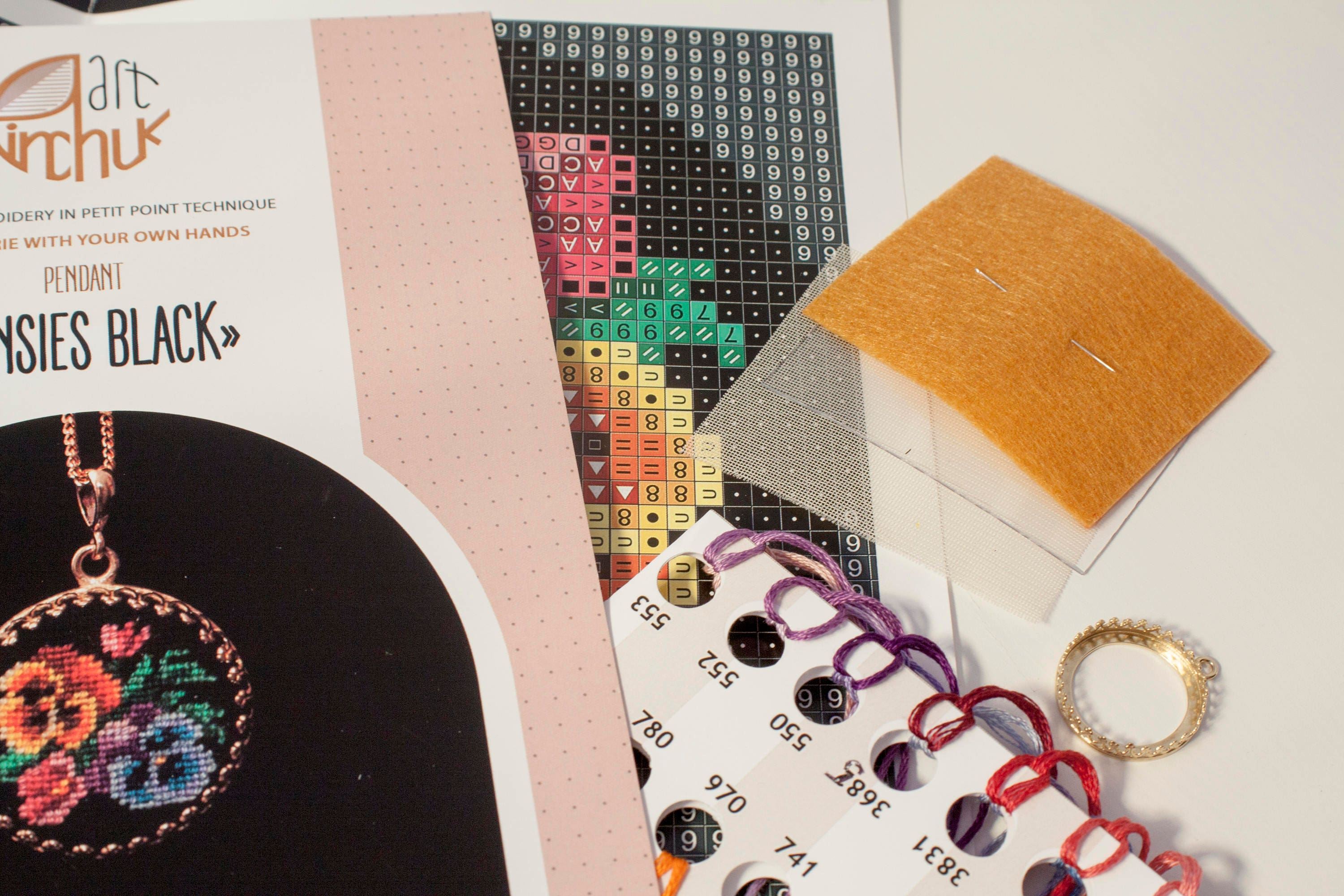 Petit Point Starter Kit Bijouterie with your own hands | Etsy