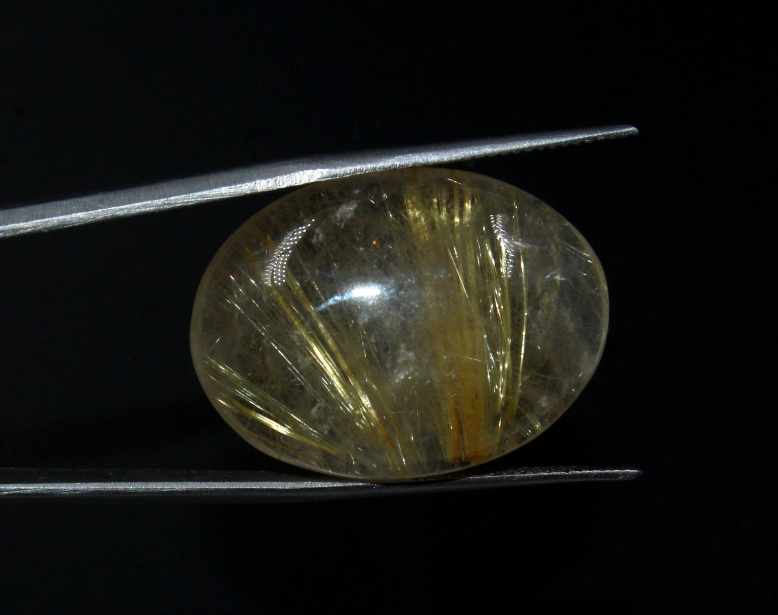 Rutile Quartz Rutile Gemstone Rutile Cabochon Rutile | Etsy