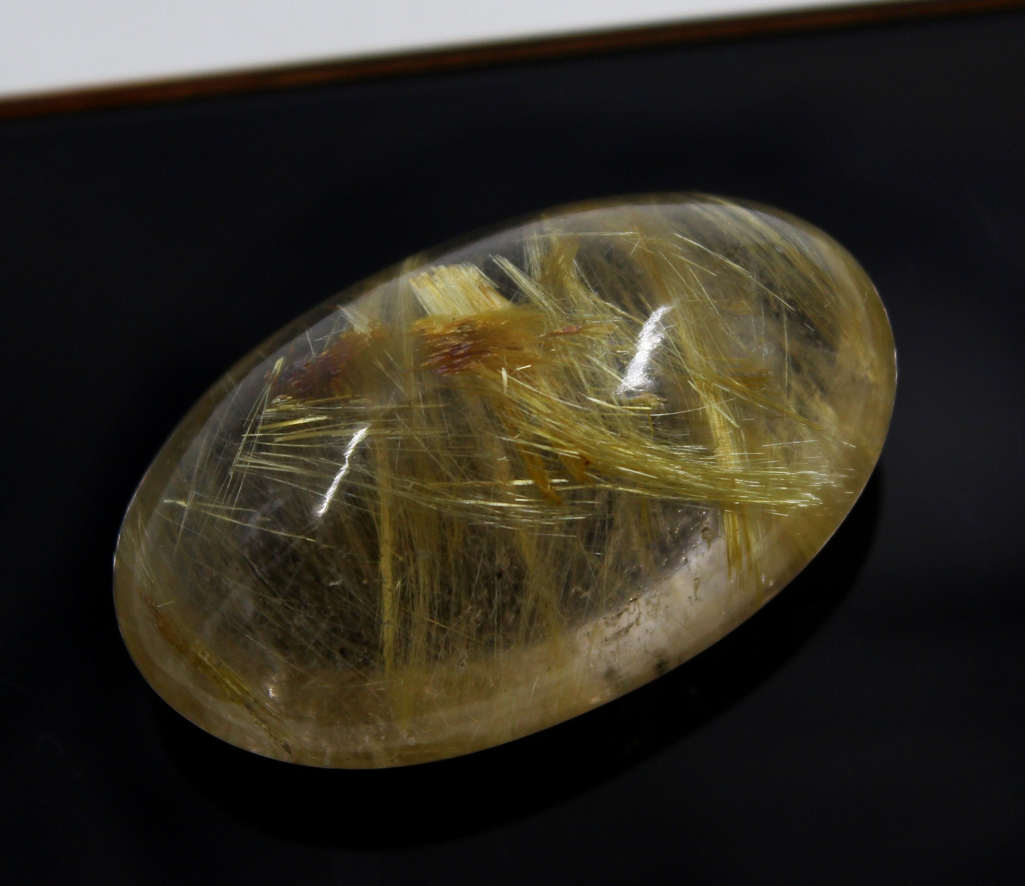 Rutile Quartz Rutile Gemstone Rutile Cabochon Rutile | Etsy