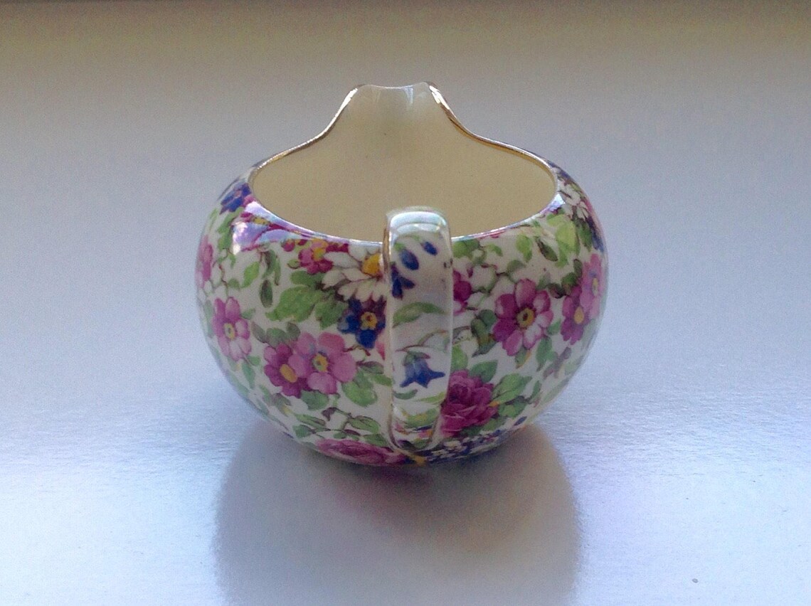 Chintz Creamer Summertime Pattern Royal Winton Grimwades - Etsy