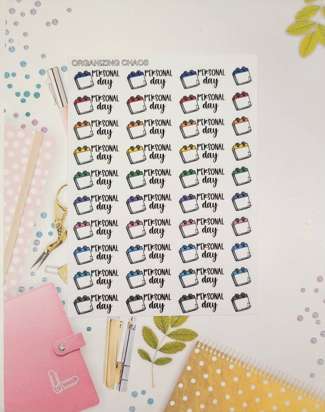 Personal Day Planner Stickers - Etsy