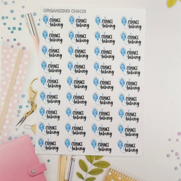 Oxygen Tubing Stickers - Etsy