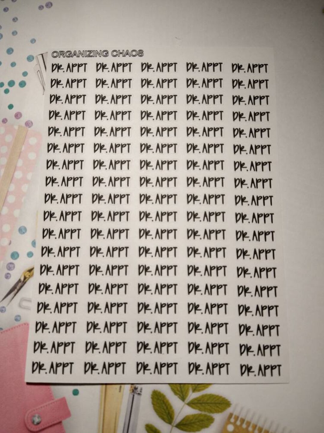 Doctor Appointment Planner Stickers, Script Planner Stickers - Etsy