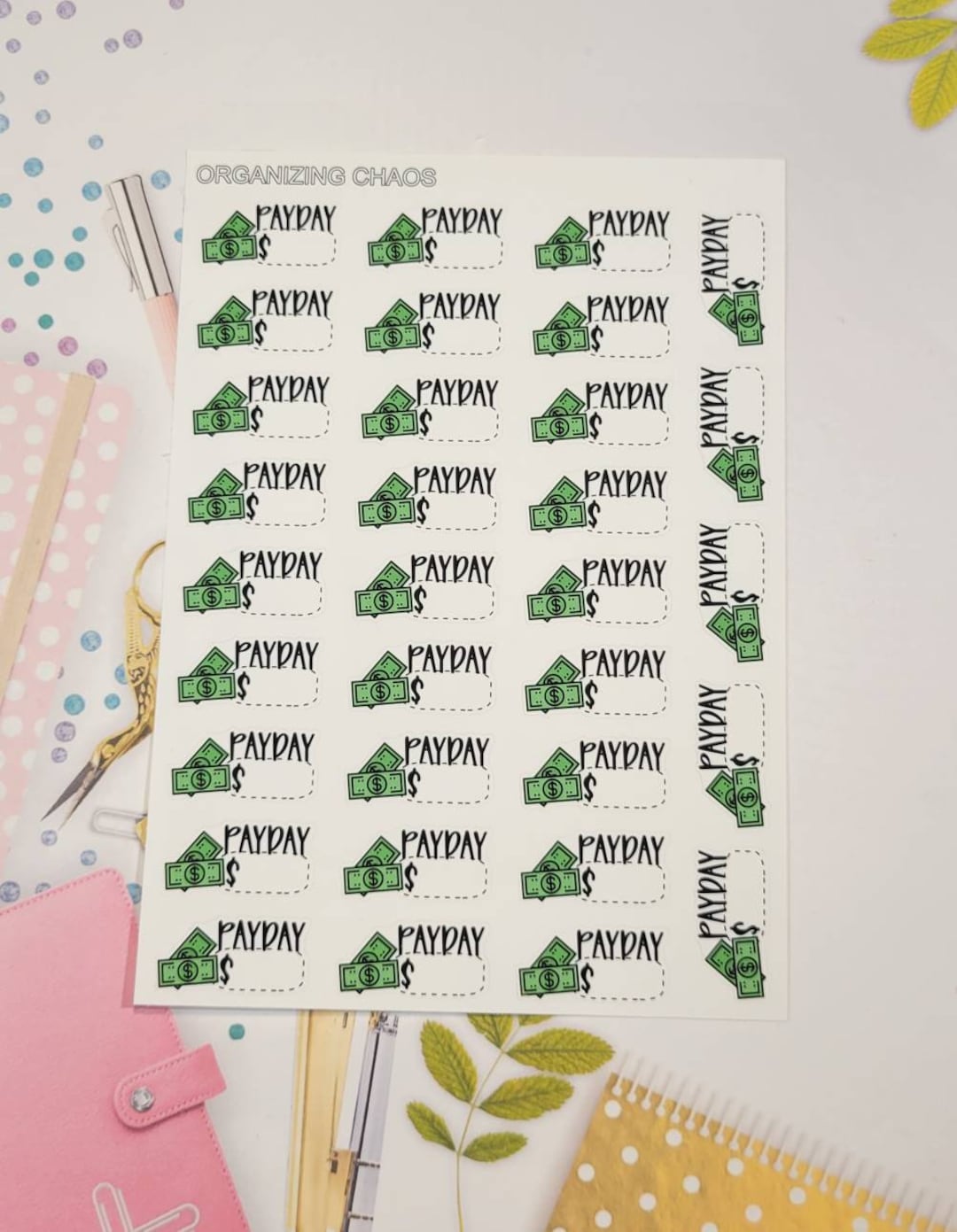 Payday Planner Stickers, Functional Planner Stickers, Budget Stickers ...