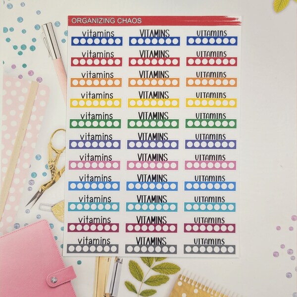 Happy Planner Stickers Water Tracker - Etsy