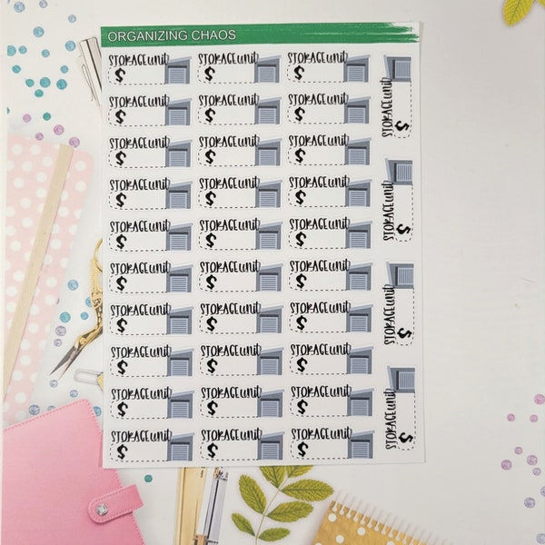 Happy Planner Sticker Storage - Etsy
