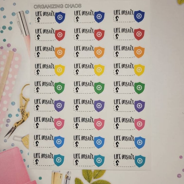 Insurance Stickers - Etsy