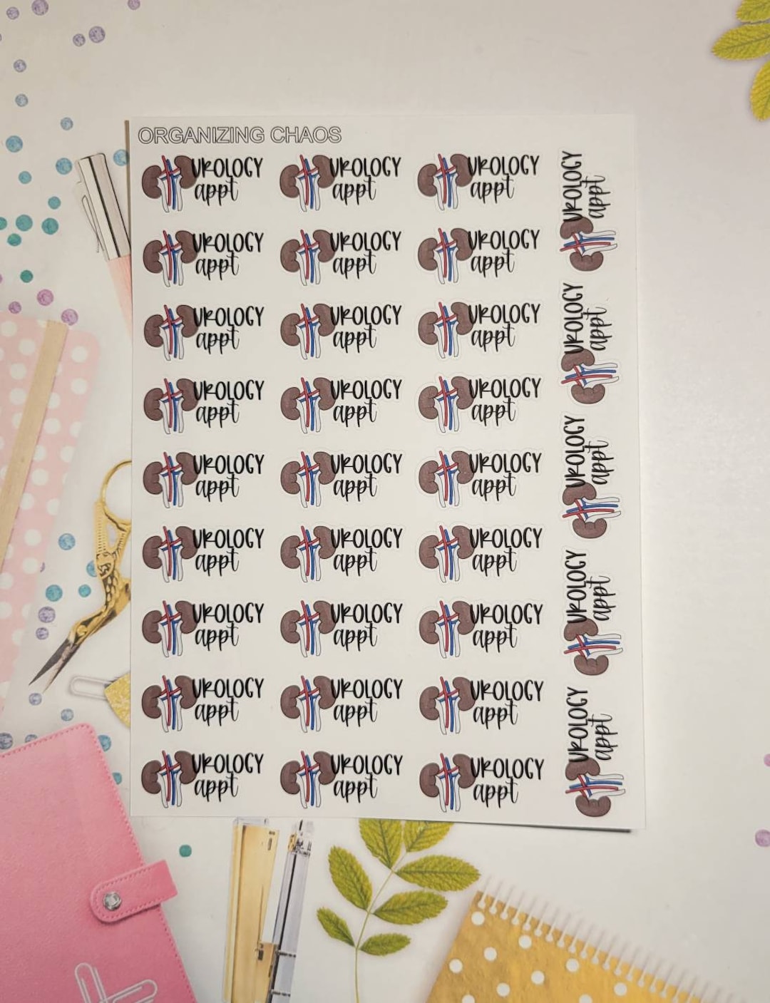 Urology Appointment Planner Stickers - Etsy