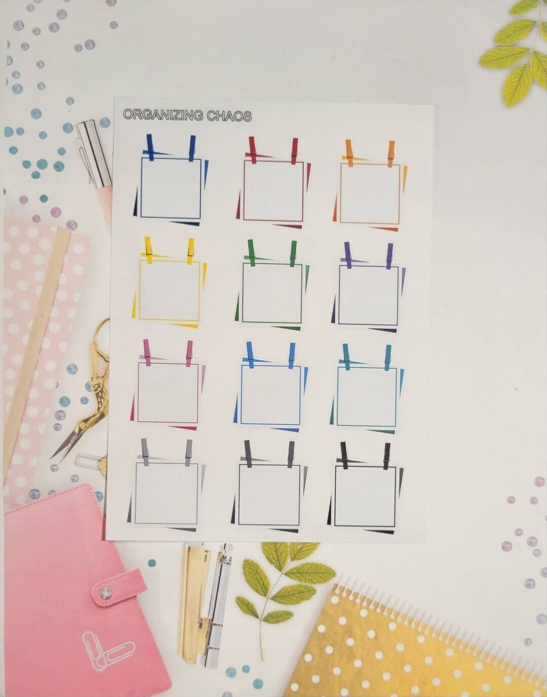 Hanging Sticky Note, Functional Planner Stickers - Etsy