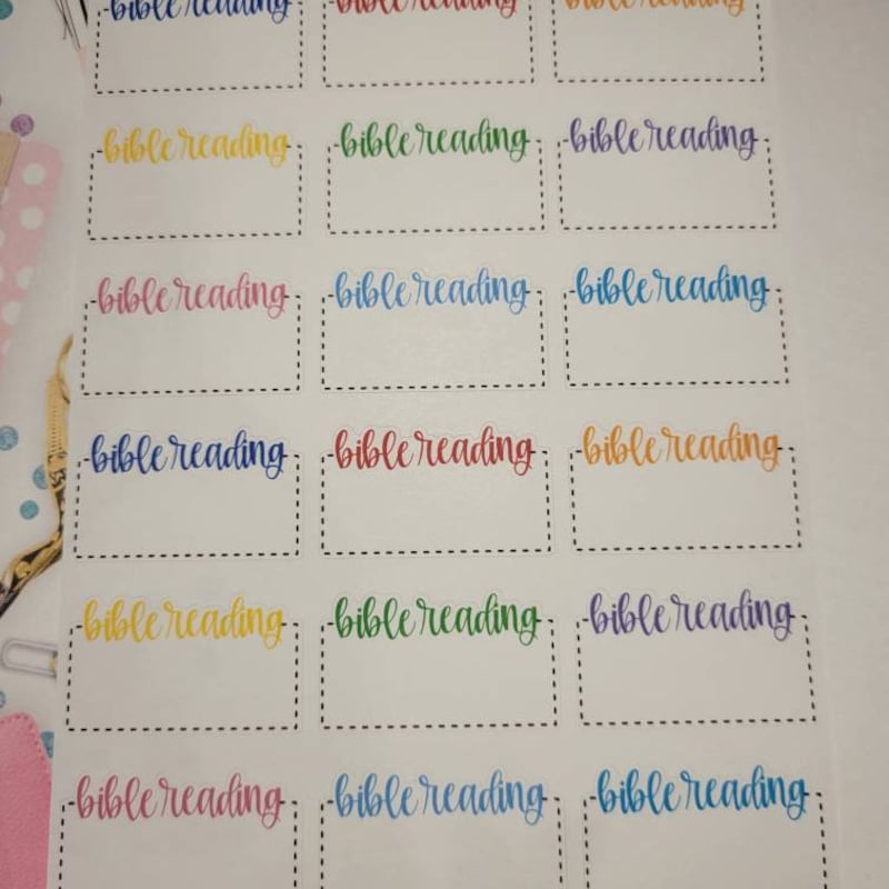 Recollections Label Sticker Template - Etsy