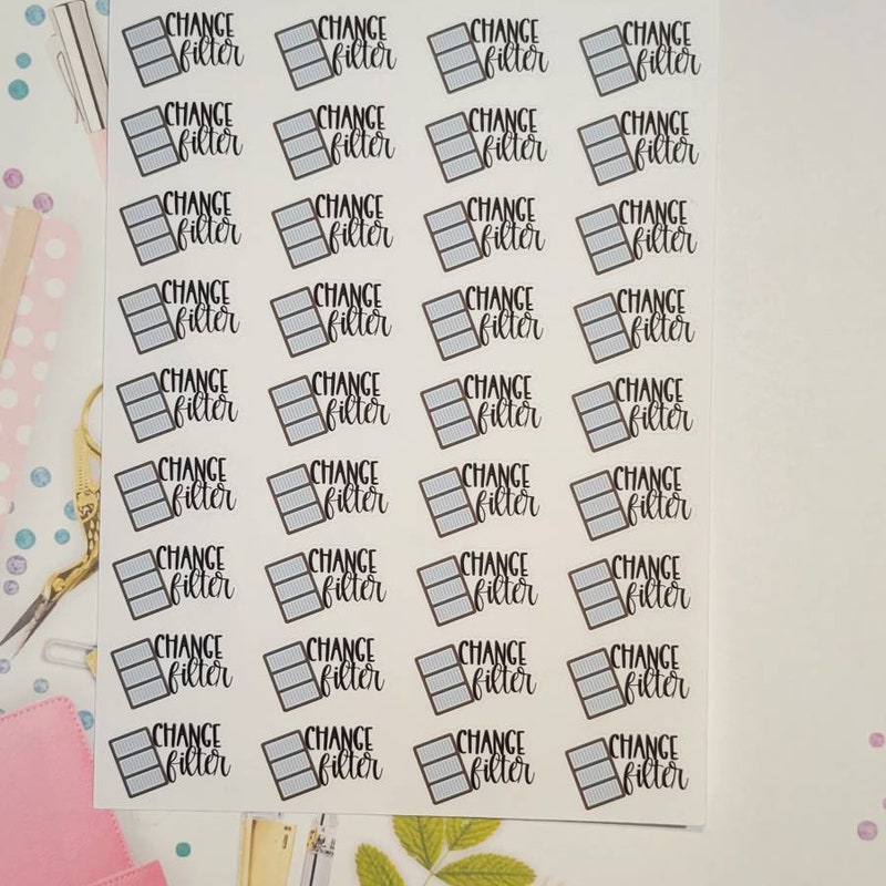 Stencil for Agenda - Etsy