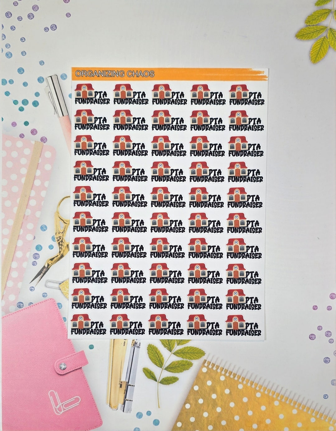 PTA Fundraiser Stickers, PTA Meeting Stickers, School Stickers ...