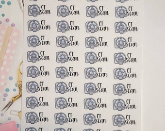 Cat Scan Stickers - Etsy
