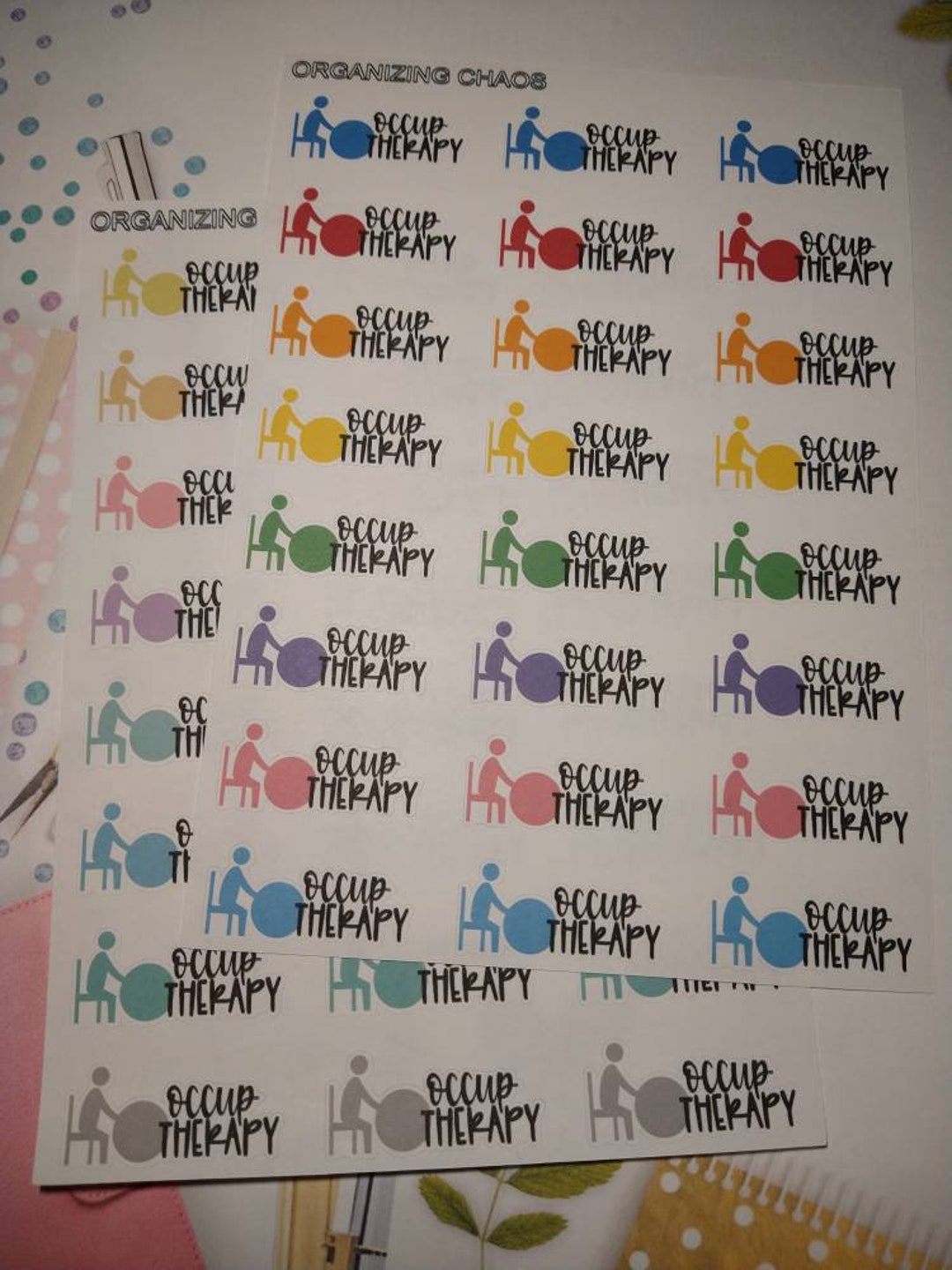Occupational Therapy Planner Stickers - Etsy