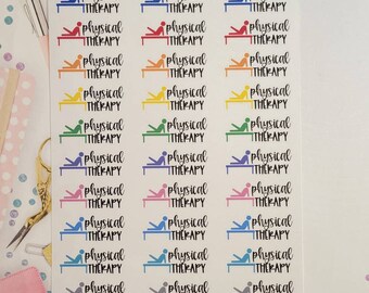 Physical Therapy Planner Stickers - Etsy
