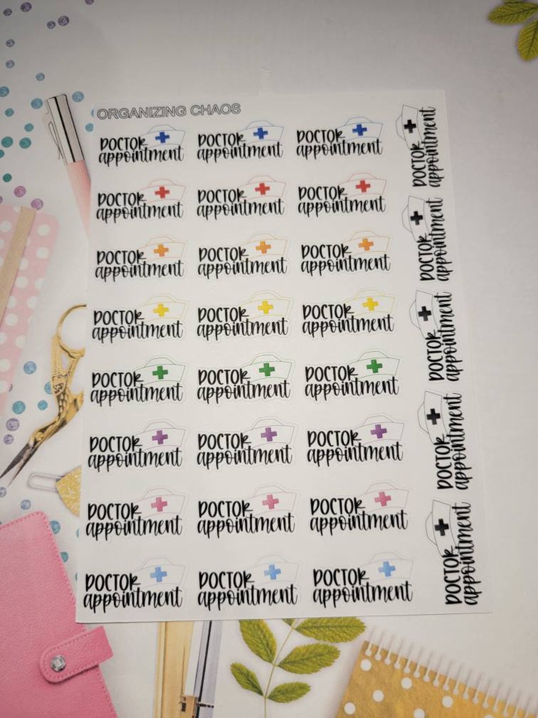 Doctor Appointment Planner Stickers - Etsy