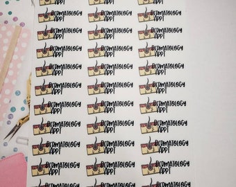 Dermatology Stickers - Etsy