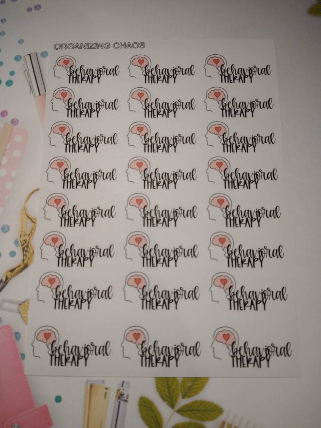 Behavioral Therapy Planner Stickers - Etsy