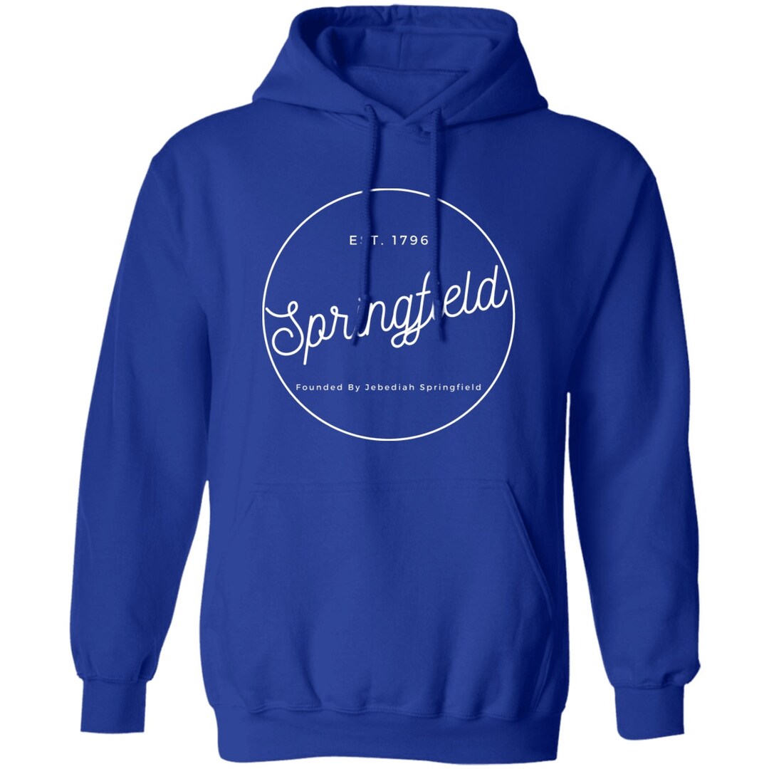 Springfield Simpsons Hoodie: Hometown TV Series Pullover - Etsy