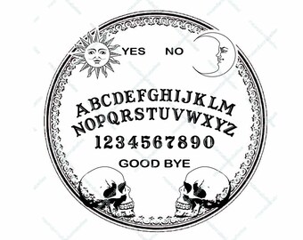 Round ouija board | Etsy
