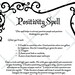Positivity Spell Image Witches' Dinner Party Digital | Etsy