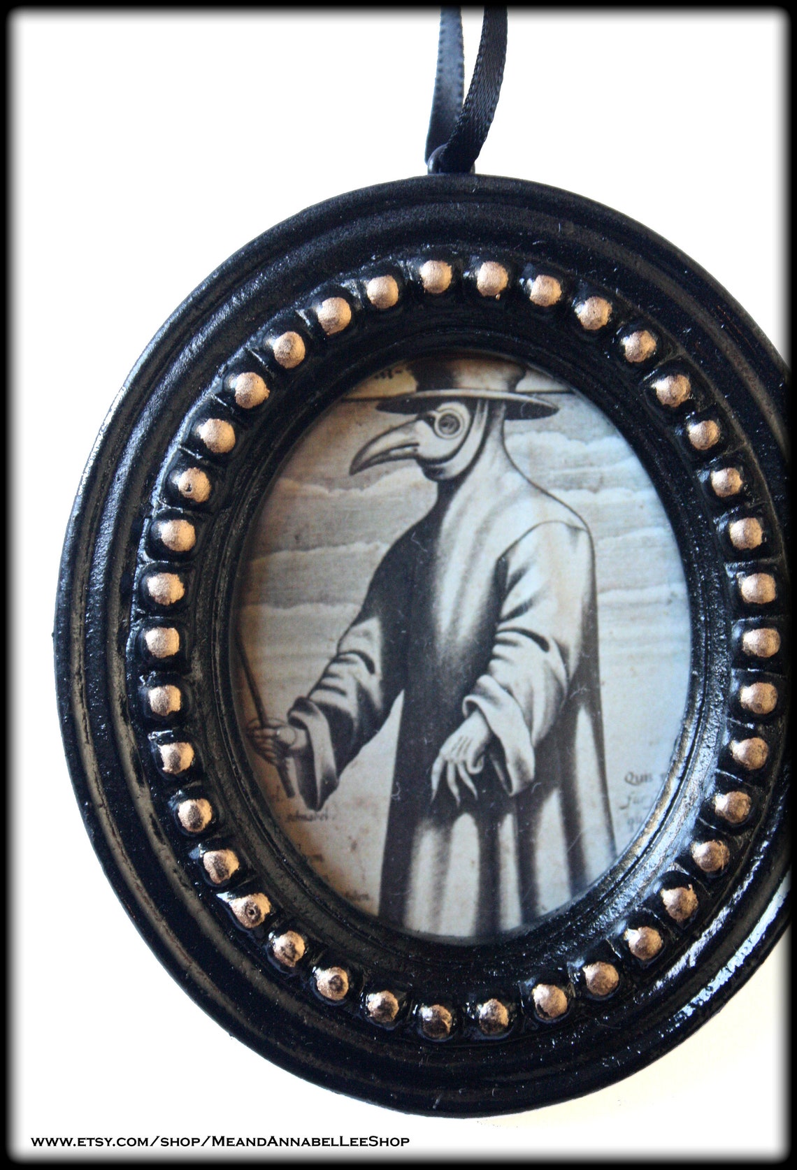 Plague Doctor Ornament | Christmas Halloween | Pandemic | Hexmas | Goth ...