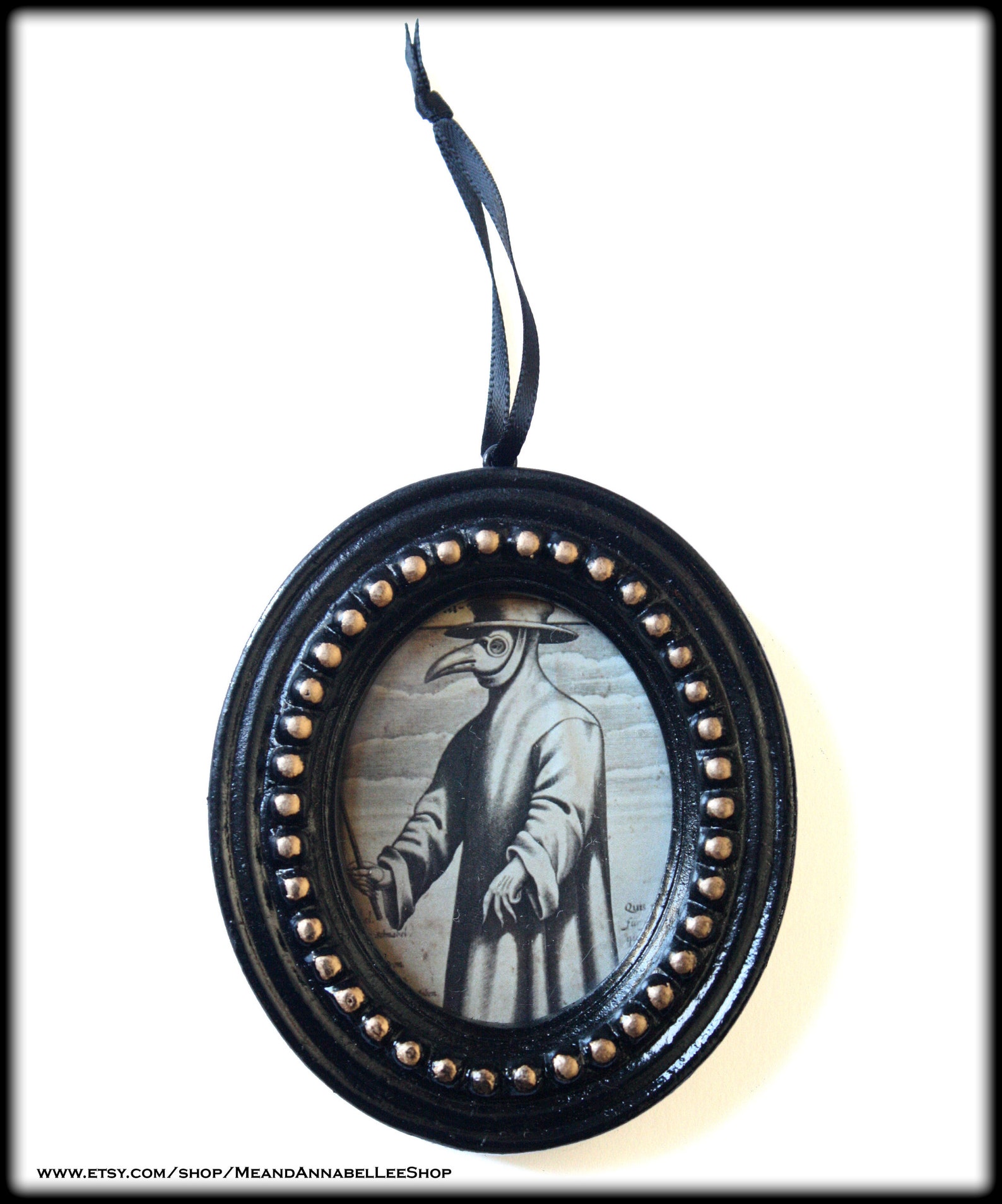 Plague Doctor Ornament | Christmas Halloween | Pandemic | Hexmas | Goth ...