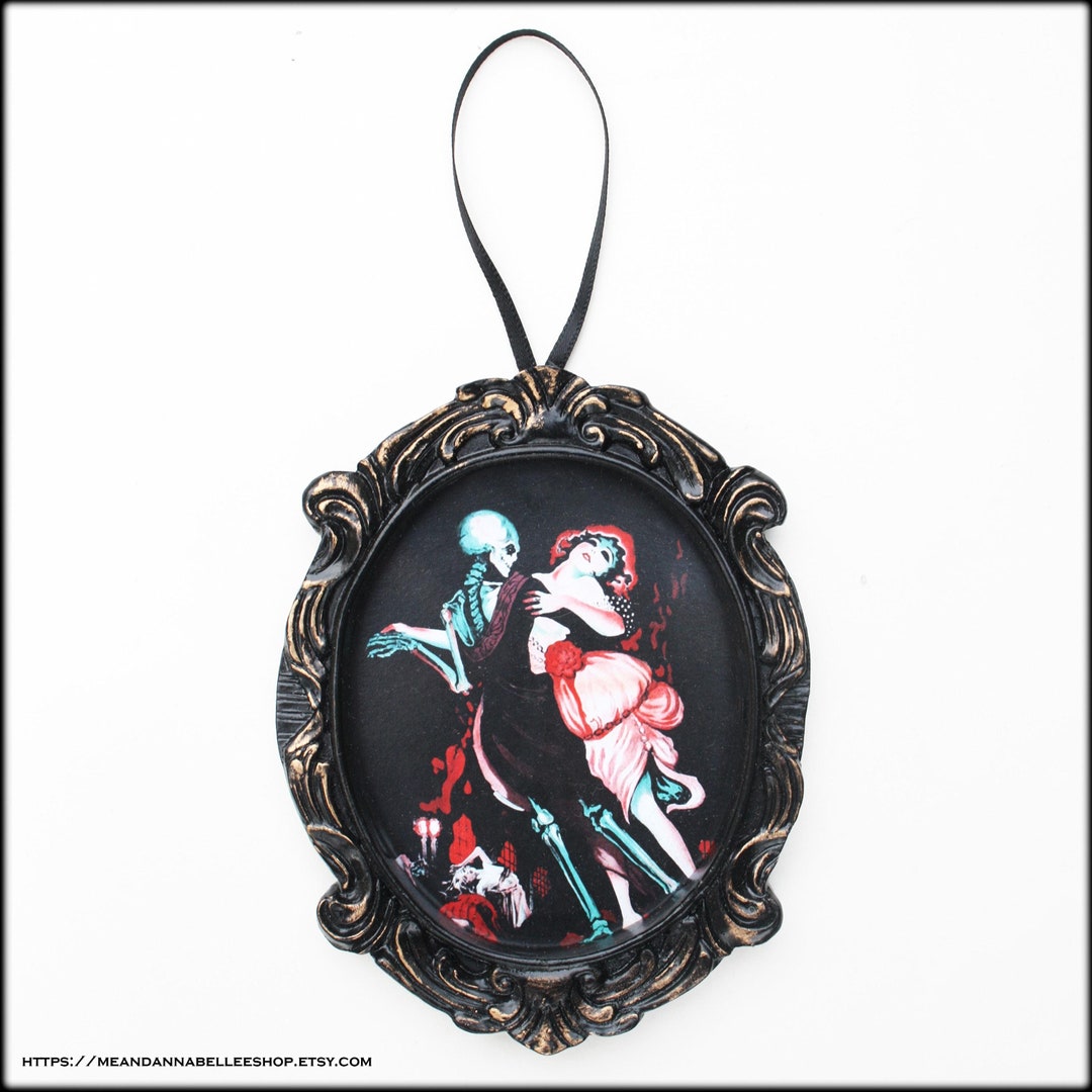 Large Danse Macabre Ornament | Gothic Christmas / Halloween | Dance of ...