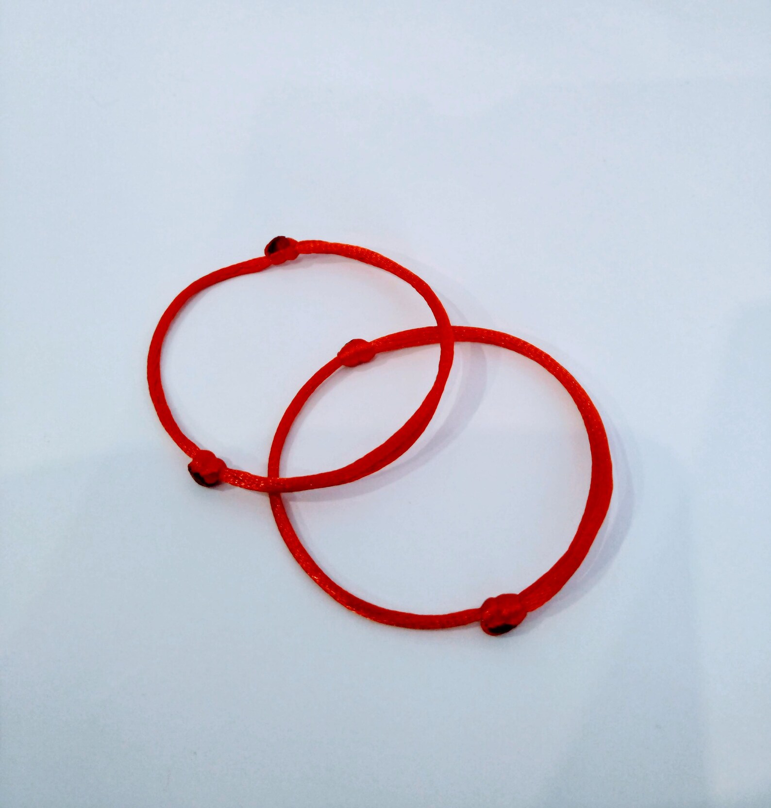 2 Red Bracelets Male and Female Bracelets Red String cord | Etsy