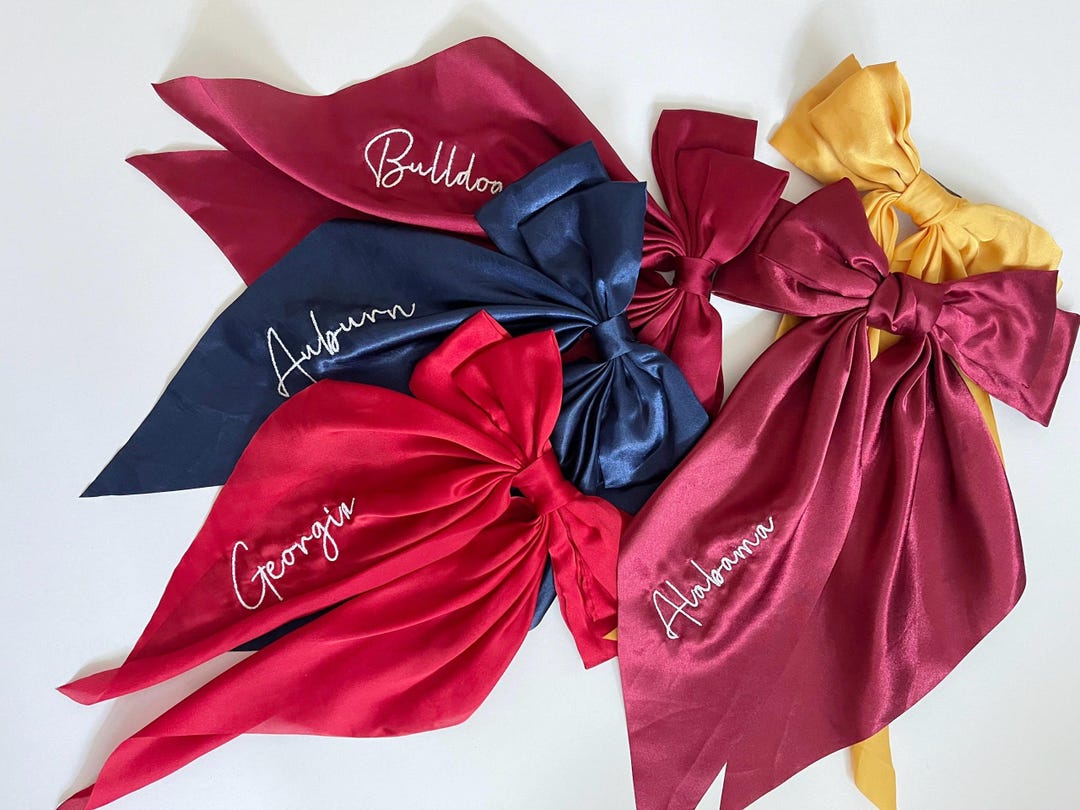 Game Day Hair Bows - Etsy