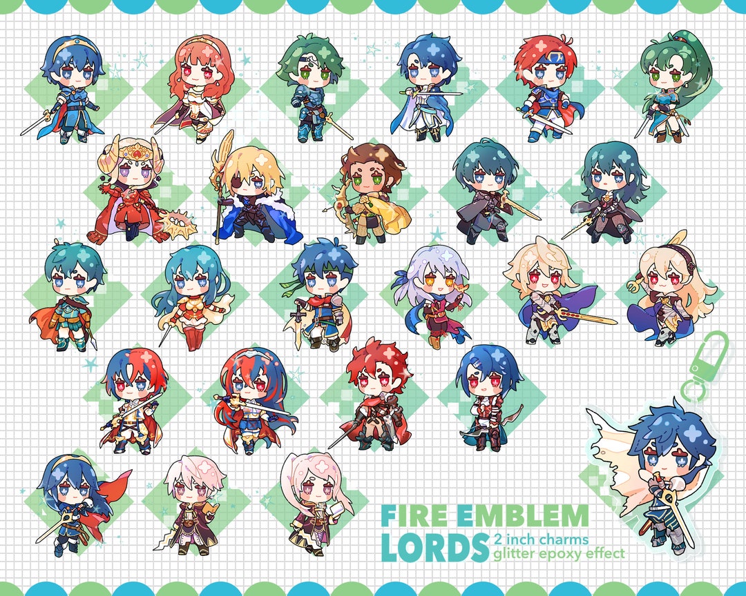 Fire Emblem Lord Charms - Etsy