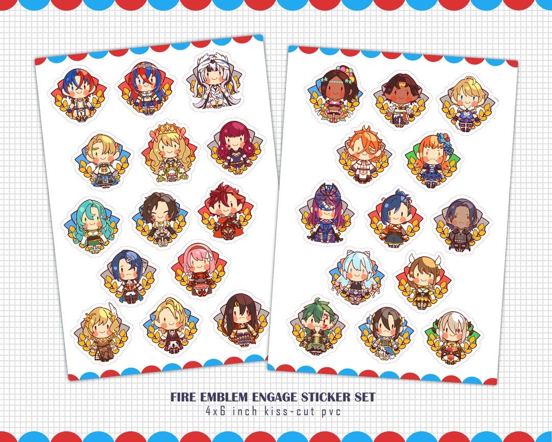 Fire Emblem Engage Sticker Set - Etsy