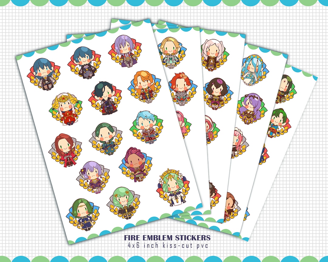 Fire Emblem Stickers - Etsy