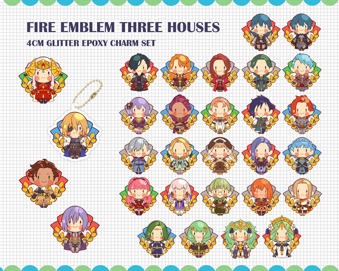 Fire Emblem Three Houses Medal Charms - Etsy