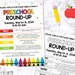 Editable Preschool Registration Flyer, Preschool Roundup School Flyer ...