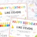Editable Birthday Certificate, Birthday Certificate Classroom, Student ...