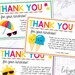 End of the Year Thank You, Editable Thank You From Teacher, End of ...