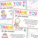 Easter Thank You Cards, Editable Easter Template, Easter Thank You ...
