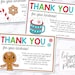 Christmas Thank You Notes, Christmas Thank You Note From Teacher ...