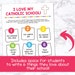 I Love My Catholic School Worksheet, Catholic Schools Week Printable ...
