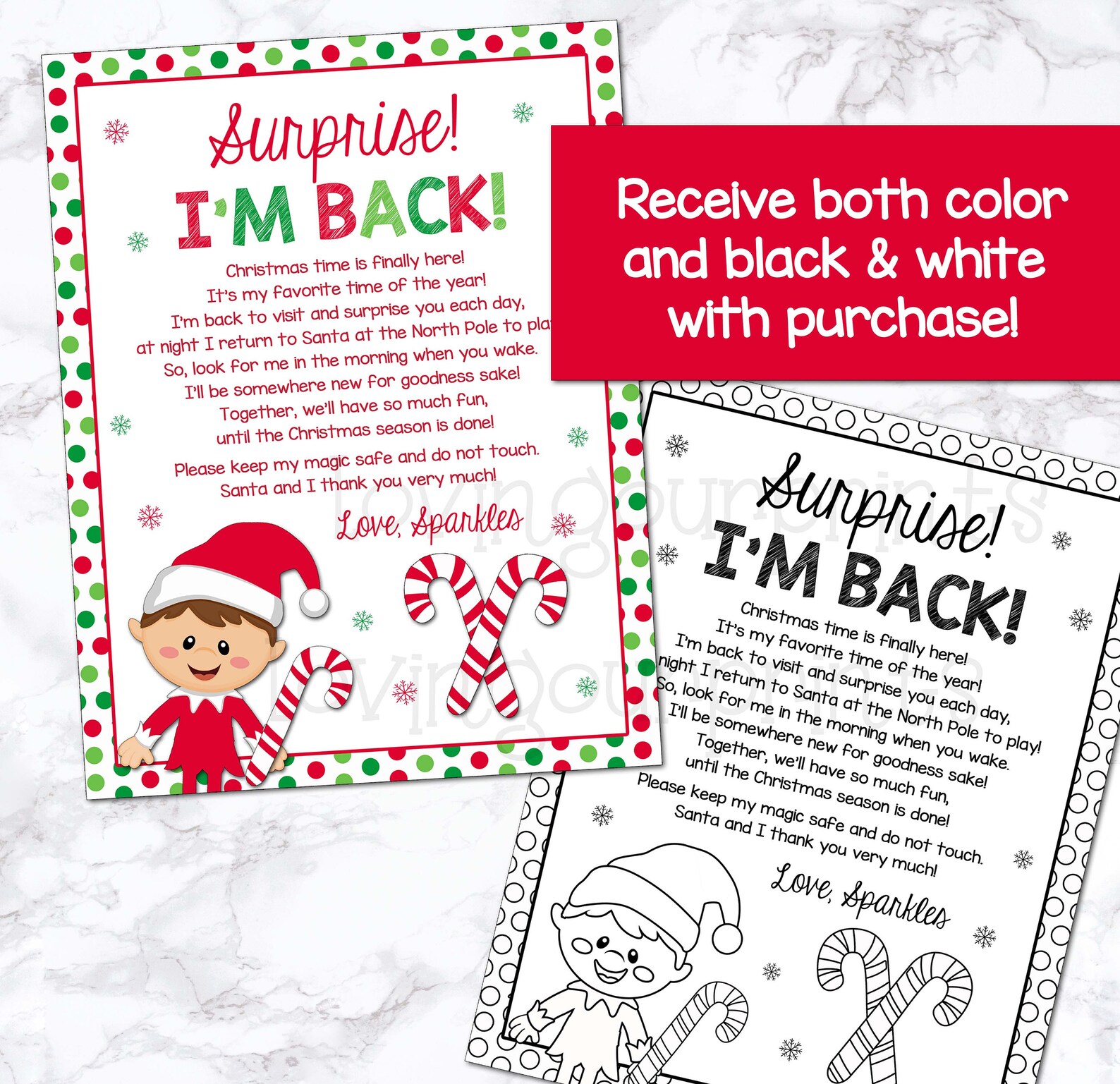 Elf Arrival Letter Editable Elf Letter Elf Letter Printable - Etsy