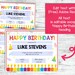 Editable Birthday Certificate, Birthday Certificate Classroom, Student ...