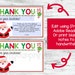 Christmas Thank You Notes, Christmas Thank You Note From Teacher ...