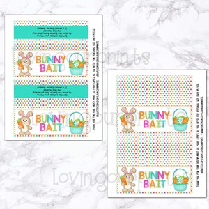 Bunny Bait Tags, Bunny Bait Printable, Easter Bunny Bait, Bunny Bait ...