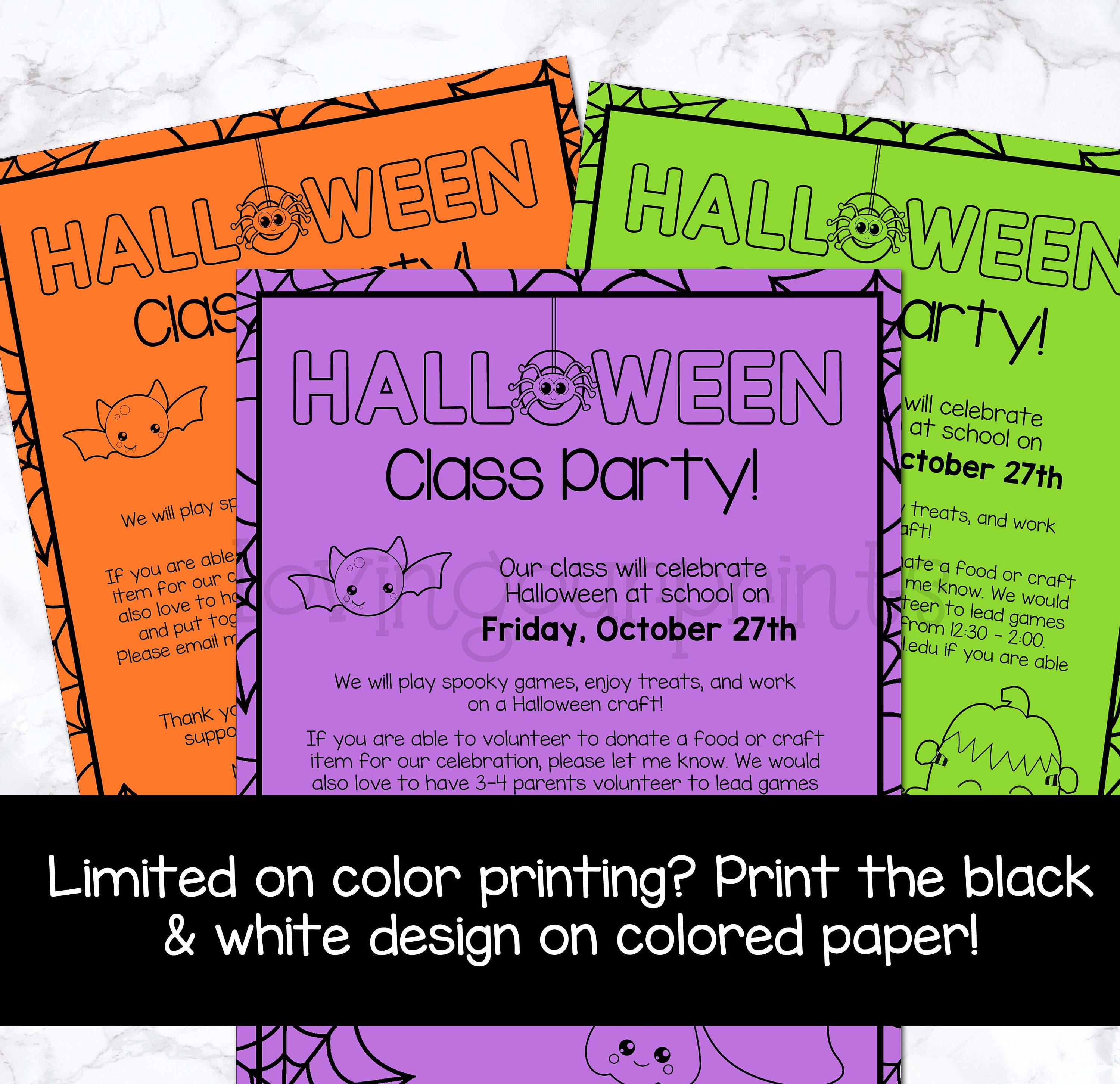 Halloween Classroom Party, Class Halloween Party, Classroom Halloween ...